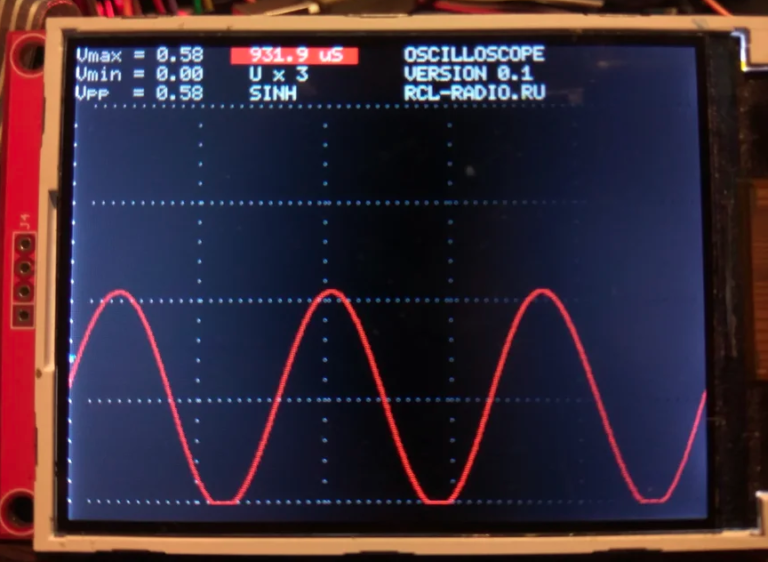 STM32 — осциллограф (Arduino IDE) — rcl-radio.ru