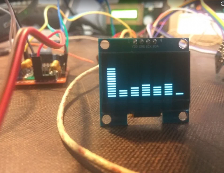 TDA7419 + OLED1.3 + ENCODER + IR + Spectrum Analyzer (LGT8F328) — rcl-radio.ru